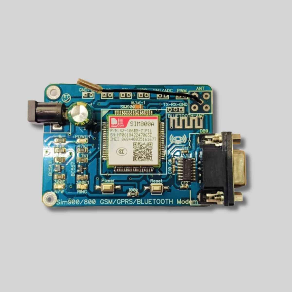 SIM800A GSM/GPRS Modem | RS232, Bluetooth & SMS Gateway