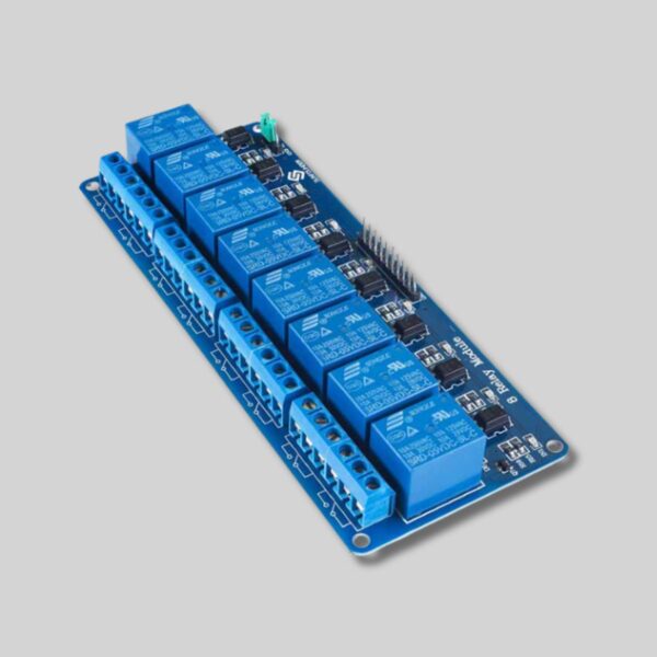 8 Channel 5V Relay Module for Arduino & IoT - Ocean Student Projects